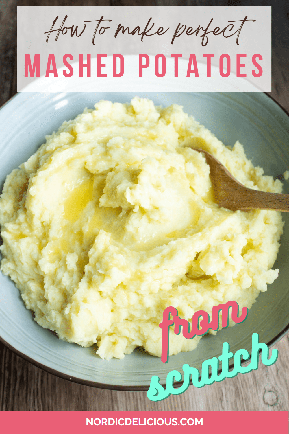 How to make super fluffy mashed potatoes step by step
